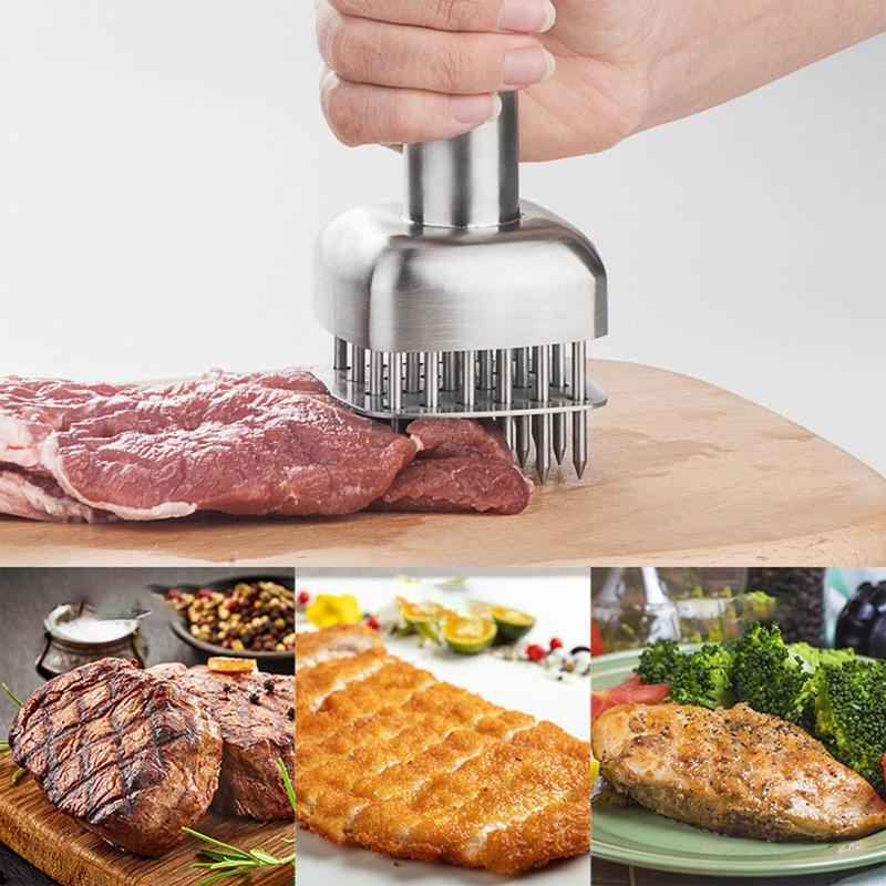 304 stainless steel pine meat needle Meat tenderizer needle steak ...