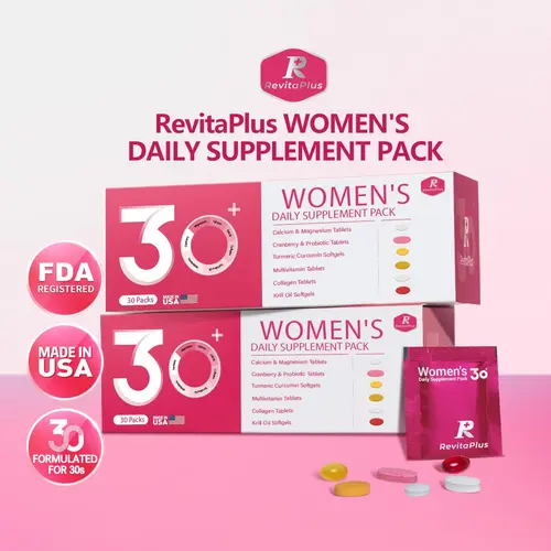 RevitaPlus BeautyPack WOMEN'S DAILY SUPPLEMENT PACK | Calcium ...