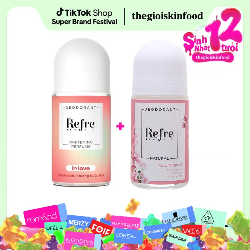 Combo 2 Lăn Khử Mùi Hương Nước Hoa Refre Deodorant TikTok爆款商品分析 - GMV ...