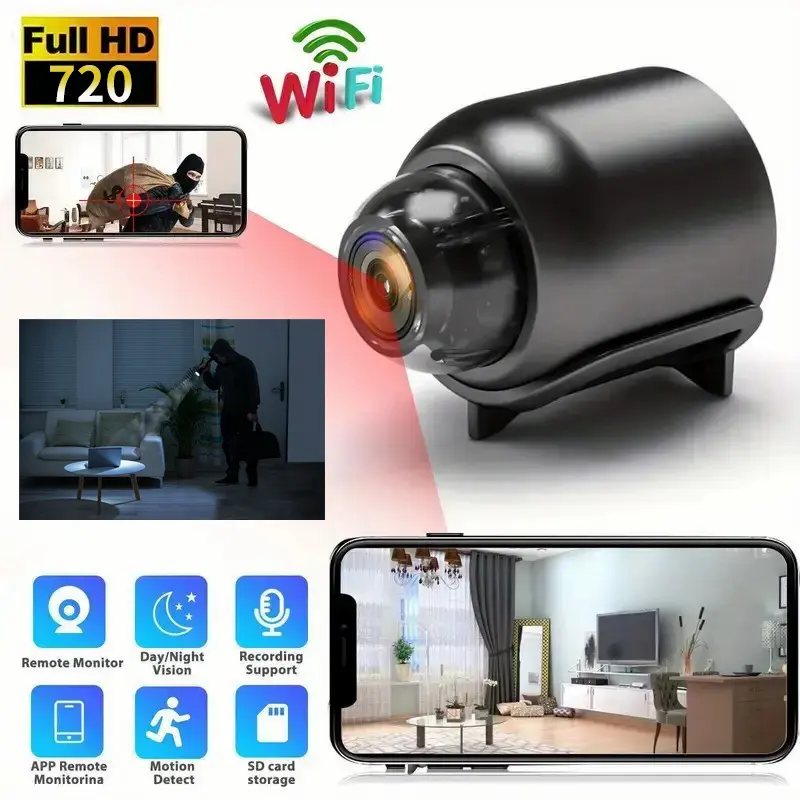 (ship free) Compact X5 Camera - Wireless IP Security , Multi-User ...