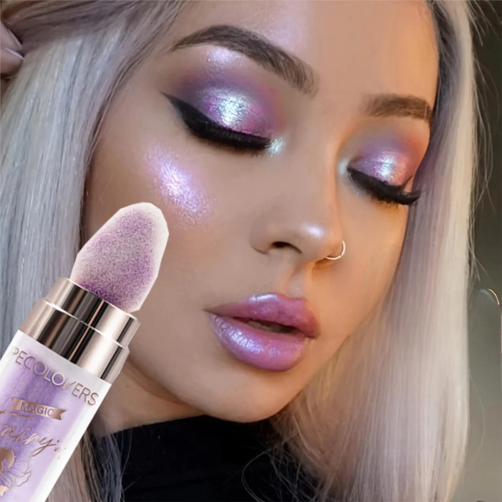 1PC Glittering Highlight Powder - Cosmetics Highli TikTok爆款商品分析 - GMV ...