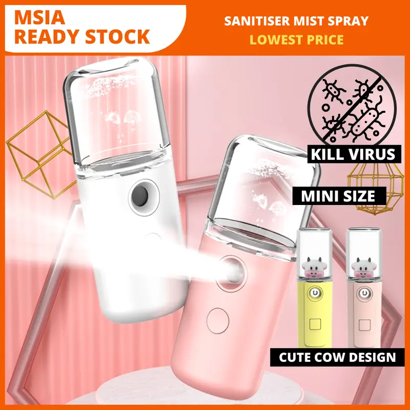 查看[Penyembur Nano Mist Wap Wajah – Mesin Mini Pelembap & Sanitasi Muka ...