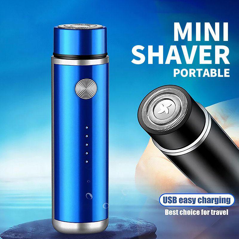 Mini Portable hair razor Electric Shaver For men Beard Trimmer USB ...