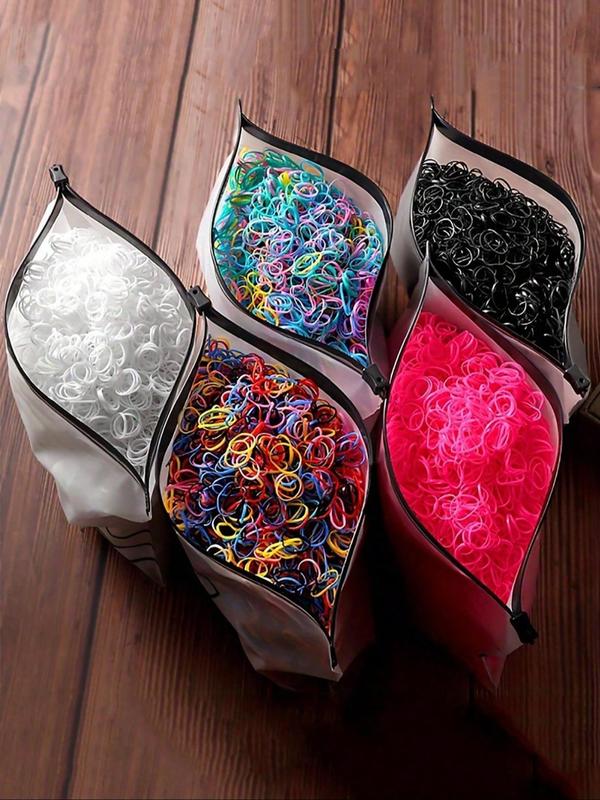 Colorful Mini Hair Ties Set with Storage Bag, High TikTok爆款商品分析 - GMV ...