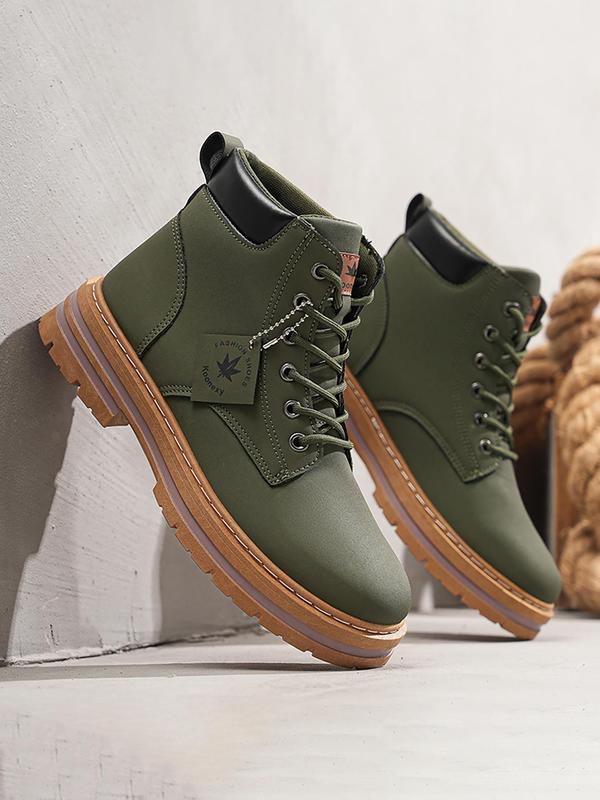 Men's Fashionable Lace Up Front High Top Boots, Ca TikTok爆款商品分析 - GMV ...