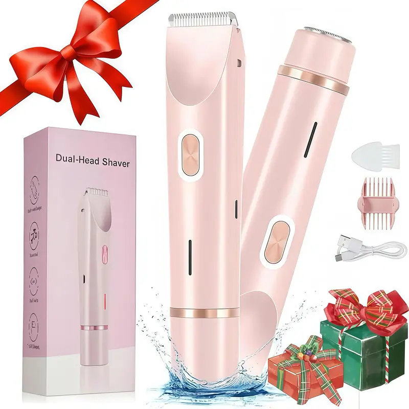 Electric Trimmer for Women, Electric Shaver and Razor Rechargeable 2-in ...