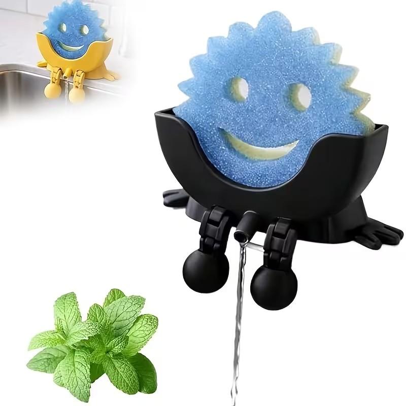 Cute Fun Hanging Drain Sponge Rack with Hooks, Han TikTok爆款商品分析 - GMV ...