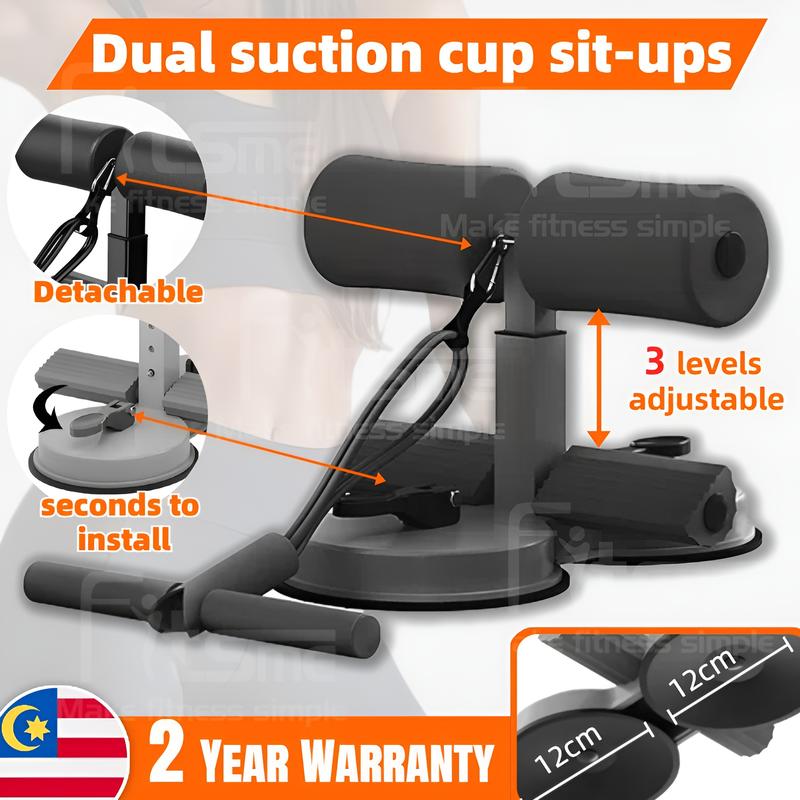 【M'sia Stock】Sit Equipment Adjustable Sit up Aids T Bar with Dual ...
