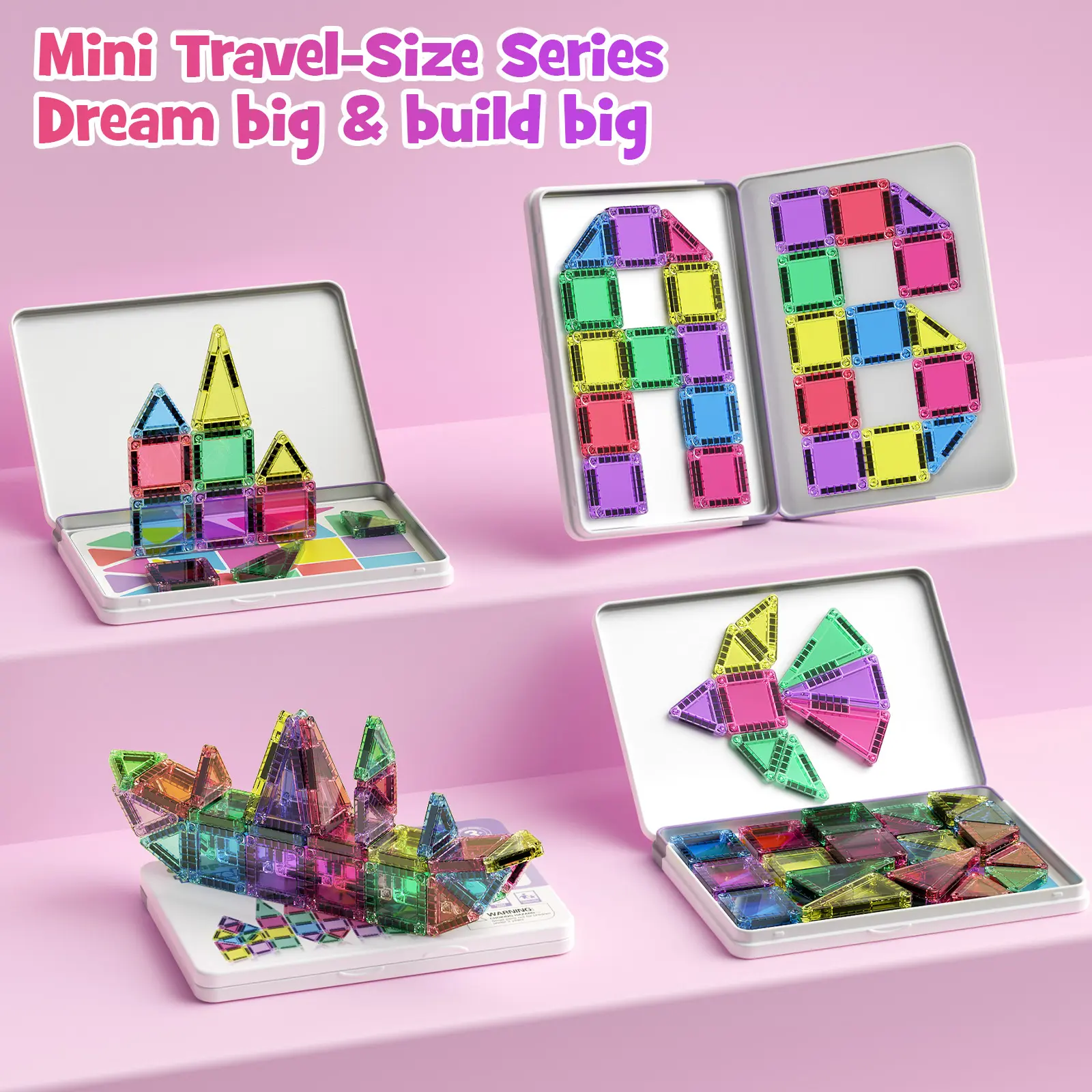 Mini Magnetic Building Blocks, 40 Pieces - Montess TikTok爆款商品分析 - GMV ...