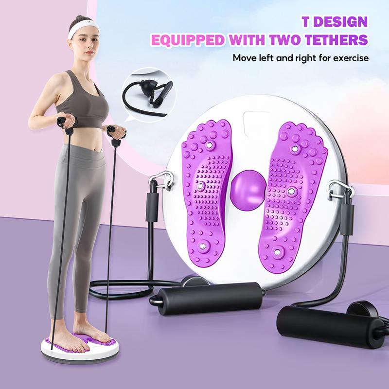 【SOARFLY】2 in 1 Waist Twisting Plate Disc with Pull Rope & Magnetic ...