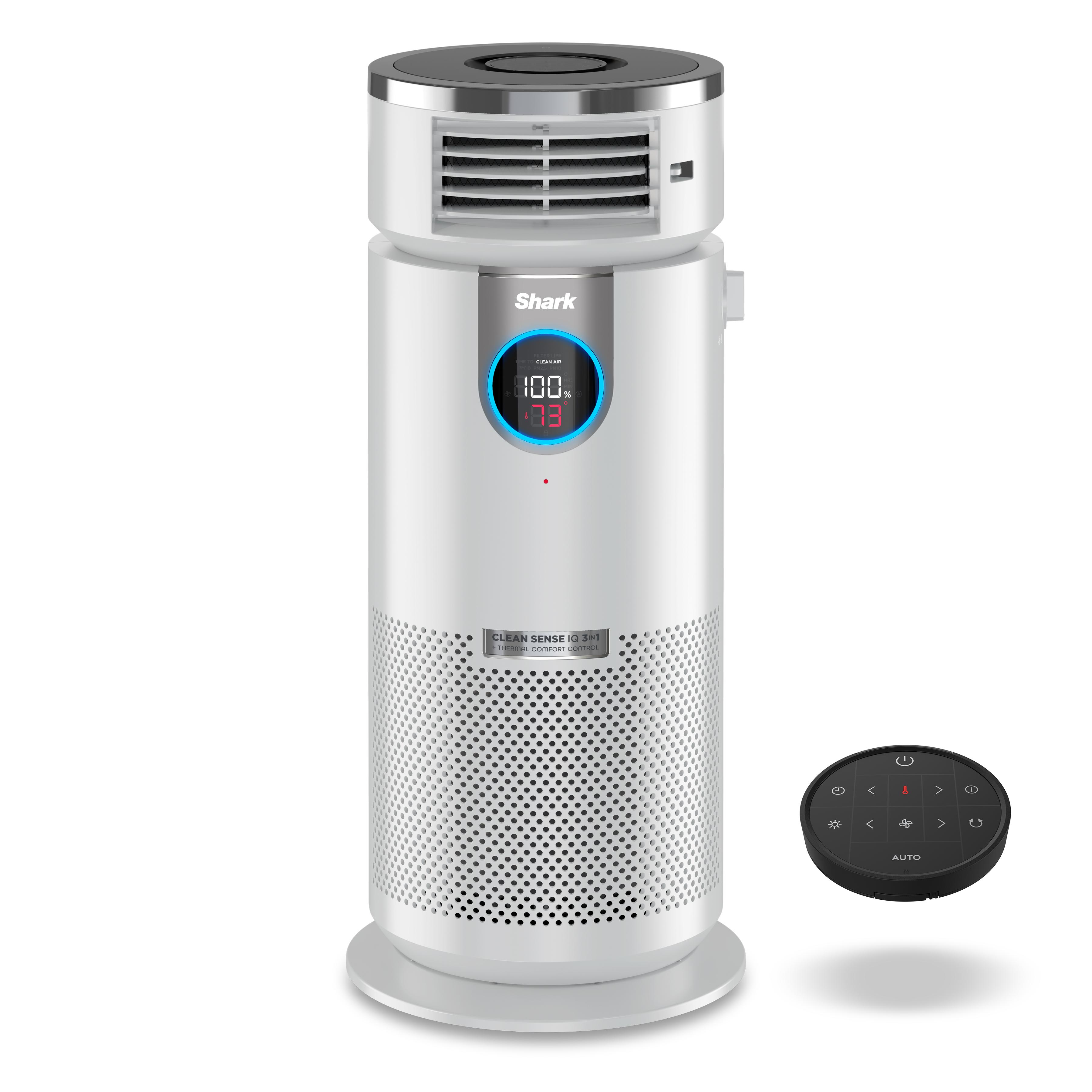 Shark HC455 3-in-1 Air Purifier Heater & Fan with NanoSeal HEPA ...