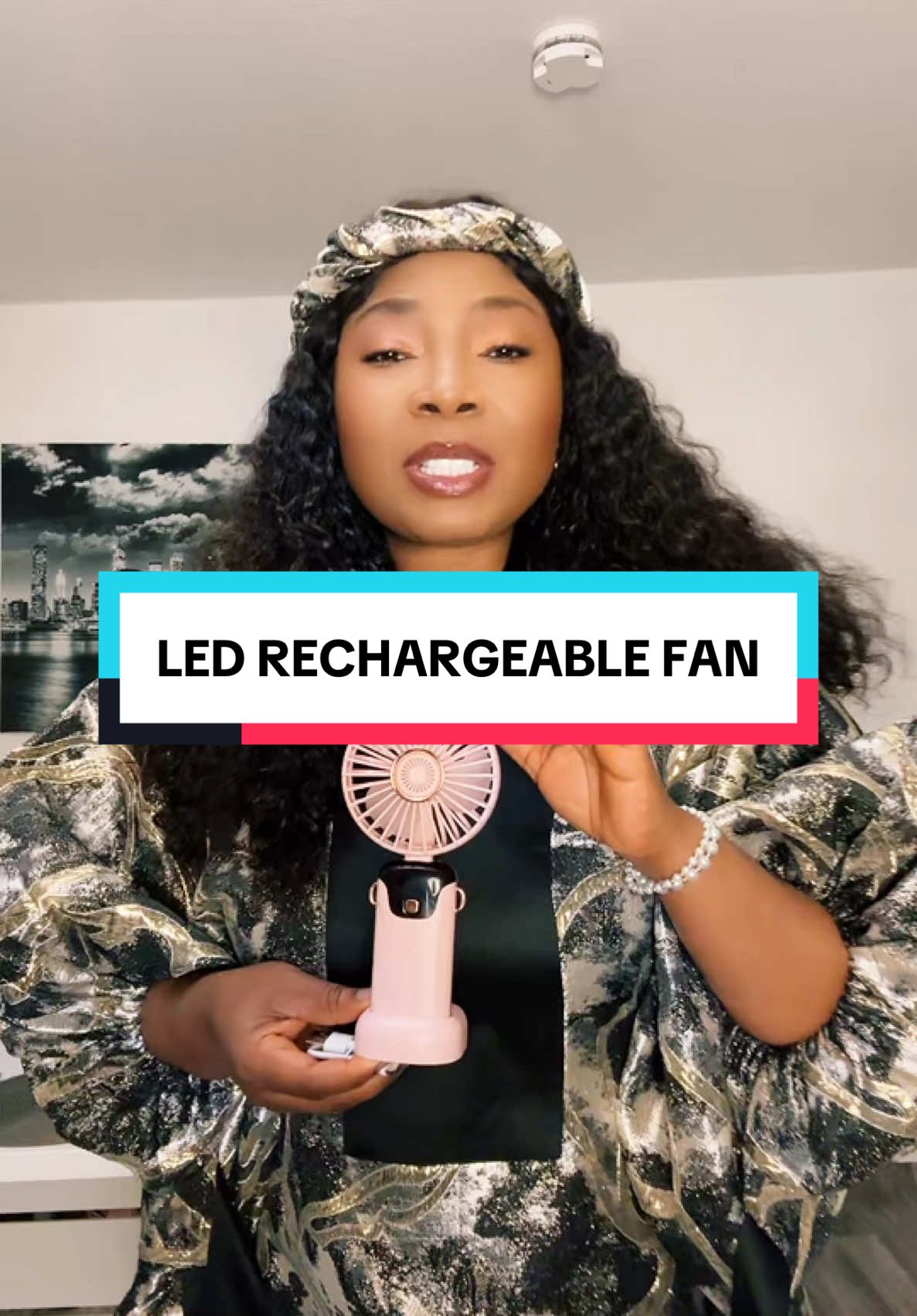 LED Digital Display fan #tiktokmademebuyit #ledfan #ledfans #tiktokshop ...