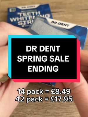 Spring Sale is nearly over #springsale #drdent #teethwhitening # ...