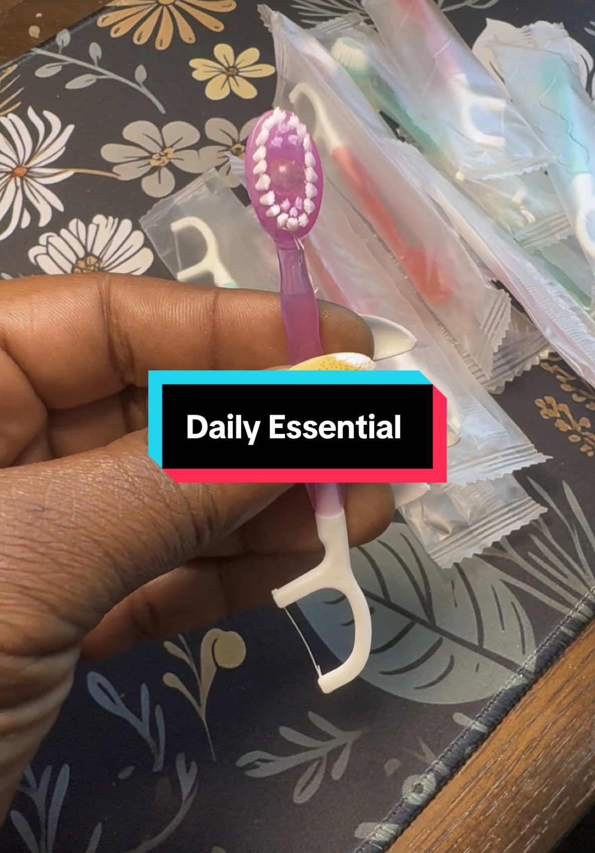 These mini toothbrushes are in my purse always. #tiktokshopcreator # ...