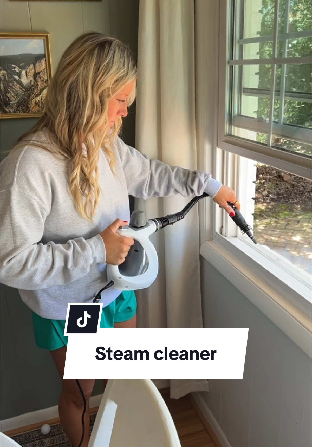 This little steam cleaner is my new obsession 🧼 Comes with all the ...