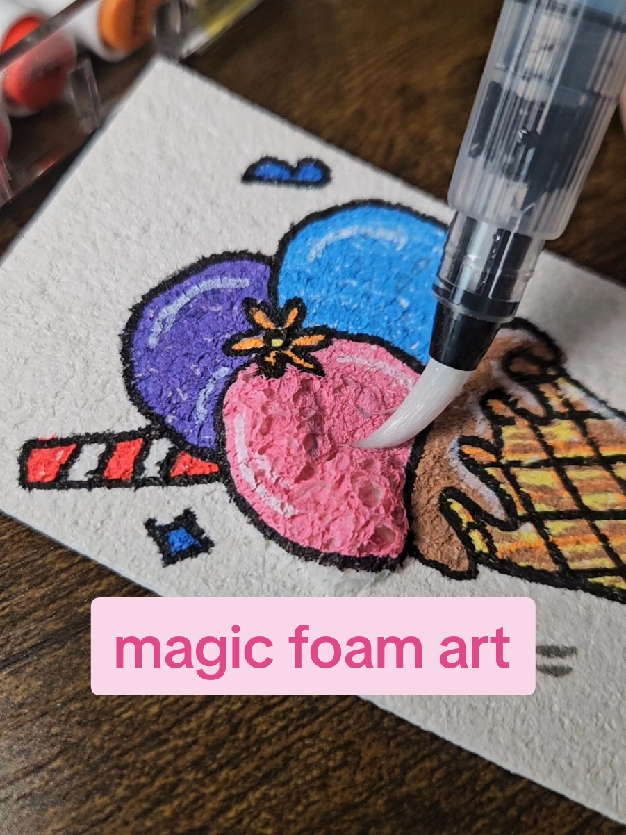 This was so much fun! Unleash your creativity with this magic foam art ...