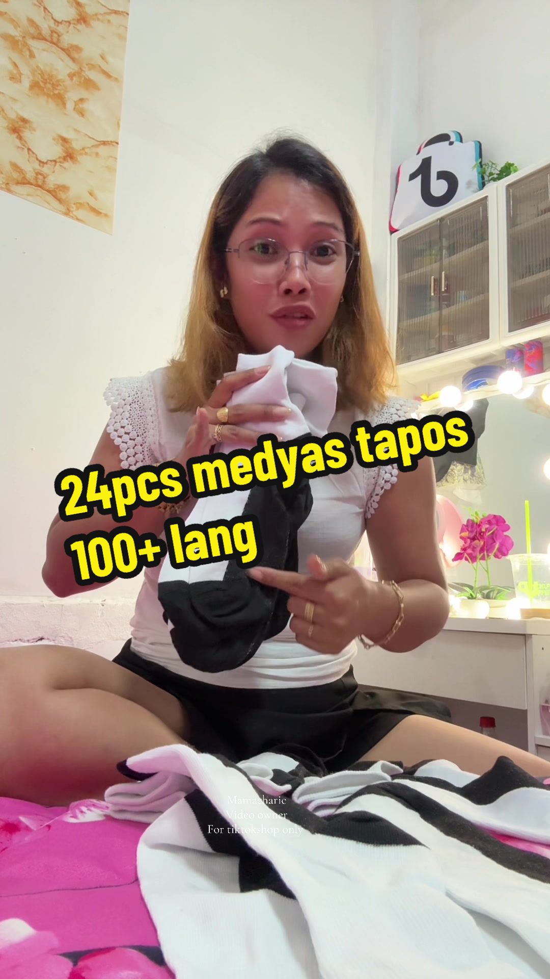 24pcs medyas na yan mimaaa para sa anak mu ngayong pasukan#medyas # ...