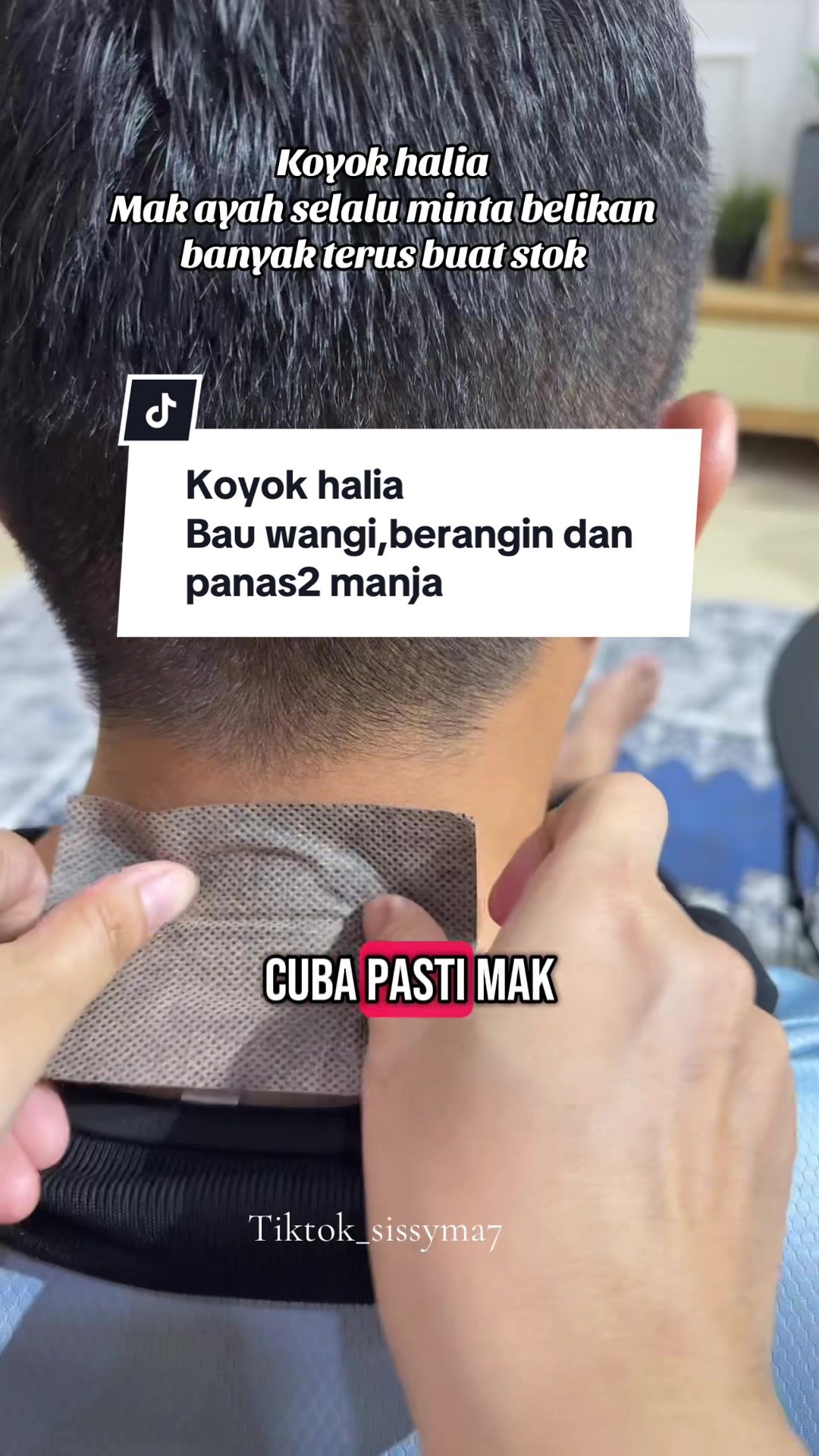 Mak ayah selalu pesan belikan banyak terus koyok halia ni #koyokhalia #koyokhaliapanas # ...