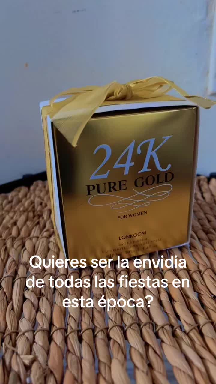 #24k gold pink EDP 100ml perfum丨TikTok Video Performance | FastMoss