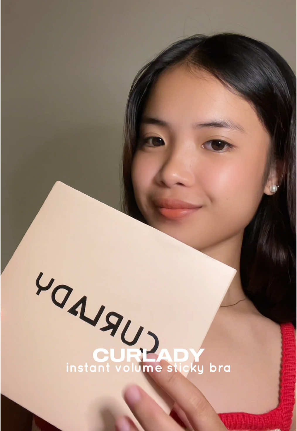 curlady sticky bra instant b00bs!🫣 #curlady #stickybra # ...