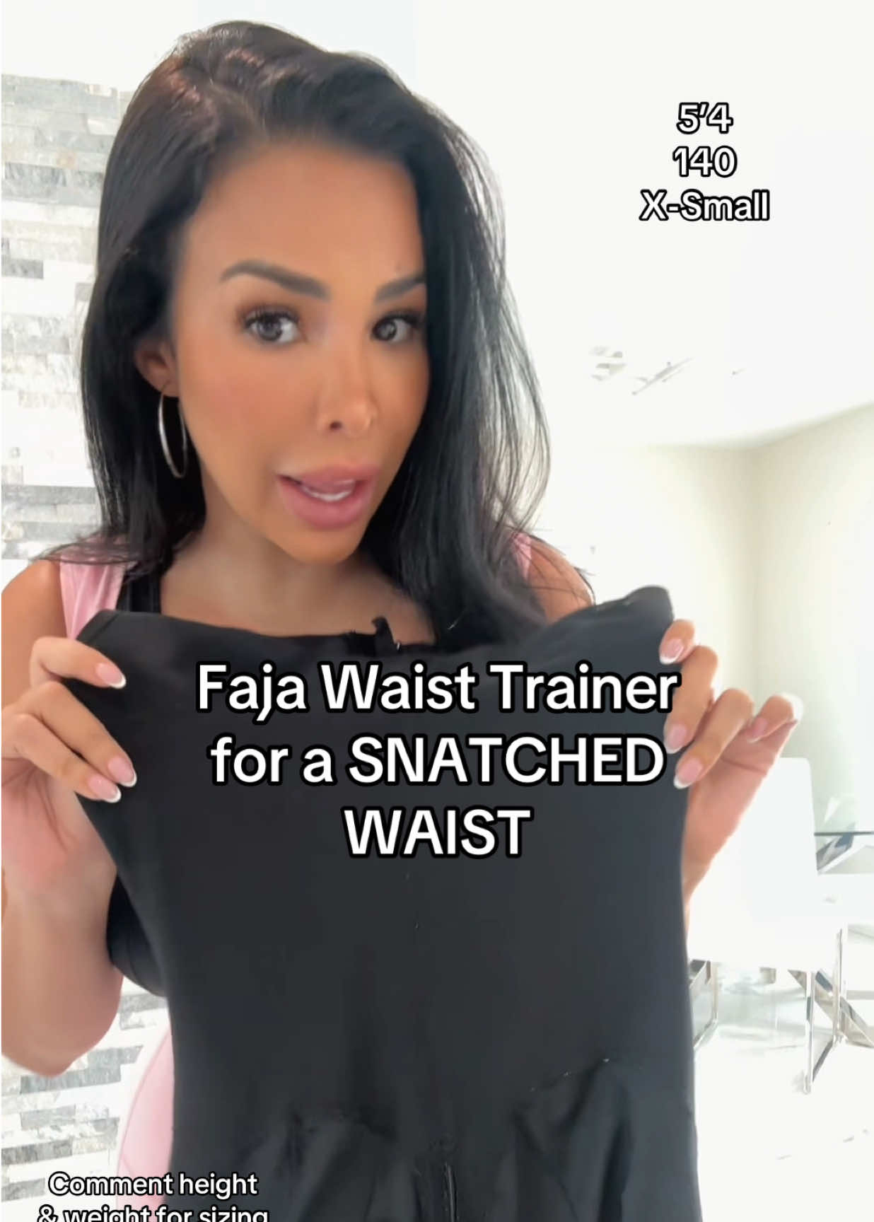 This is what I wear to snatch my waist #snatchedwaist #faja # ...