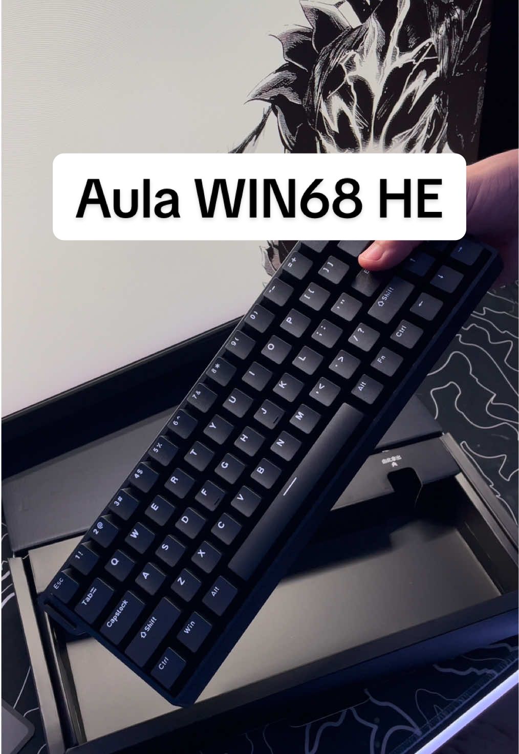 This Is The New Aula WIN68 HE Keyboard With Adjustable Actuation - 8000 ...
