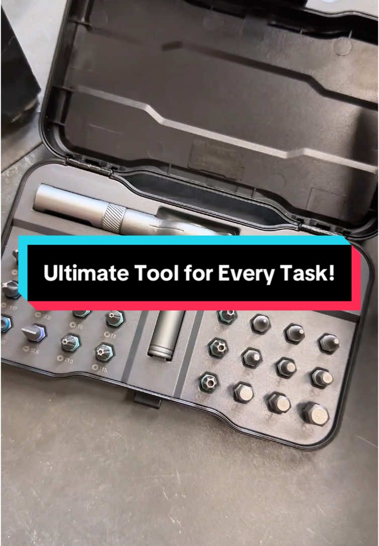24-in-1 Ratchet Screwdriver – Fix Everything Faster! #DIYEssentials # ...