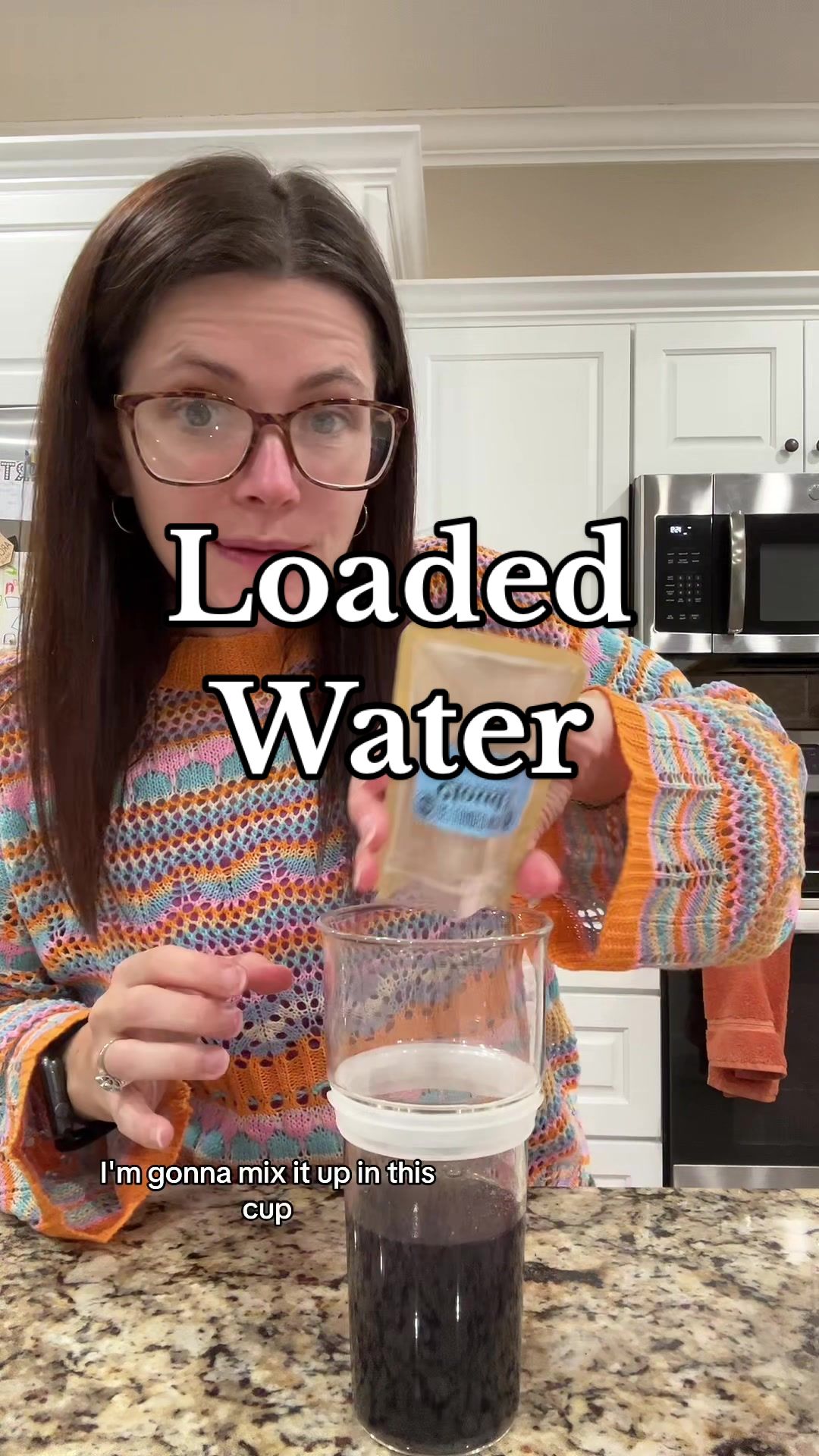 Trying another flavor of these loaded waters. #loadedwater #loadedtea # ...