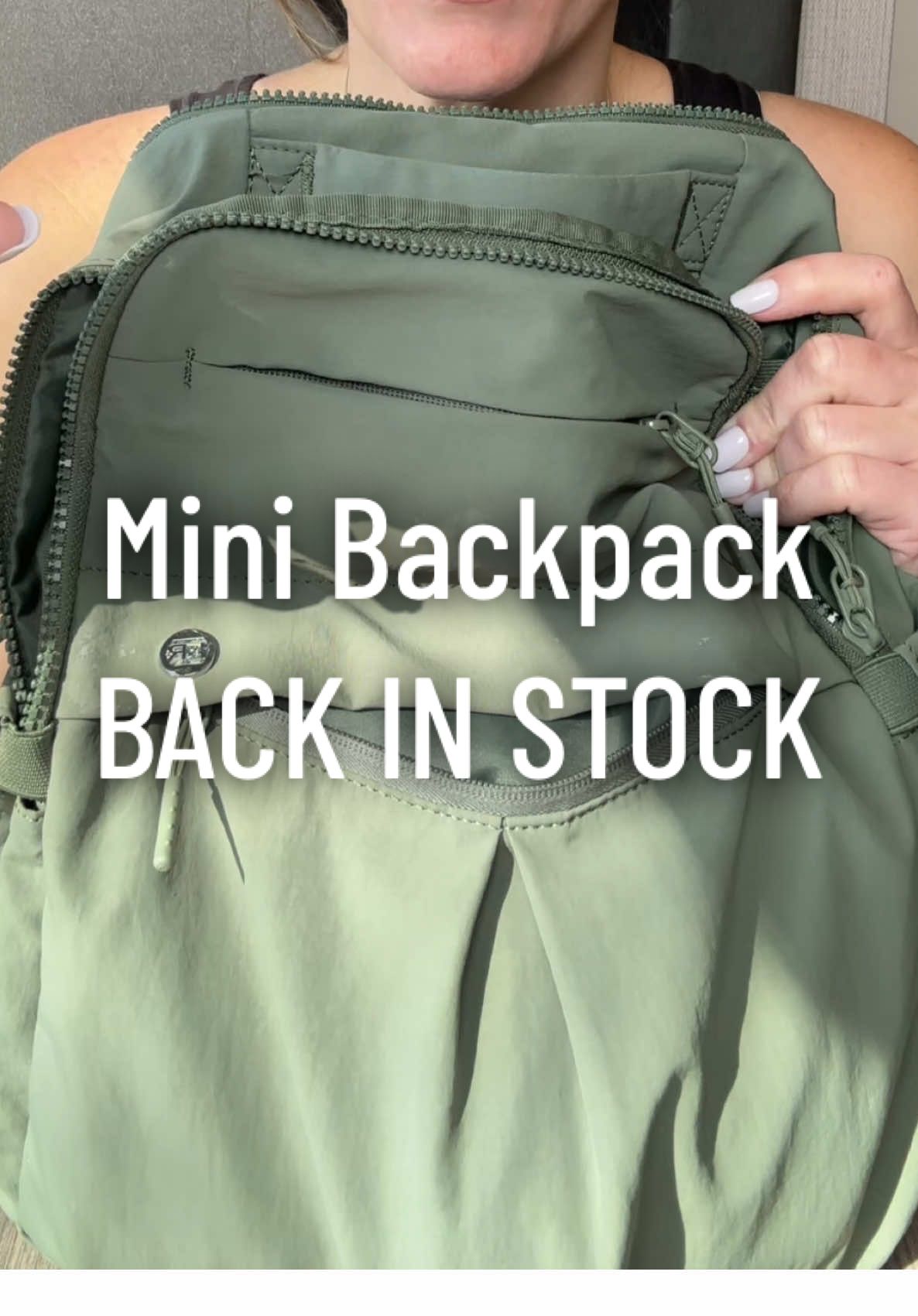 OMG! The viral mini backpack aka my mom bag just RESTOCKED and they ...