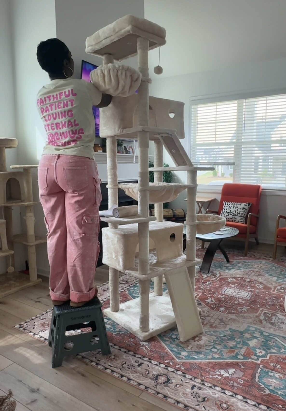 Check out the new 81” JUMBO CAT TREE! #catsoftiktok #cattok #tiktokshop ...