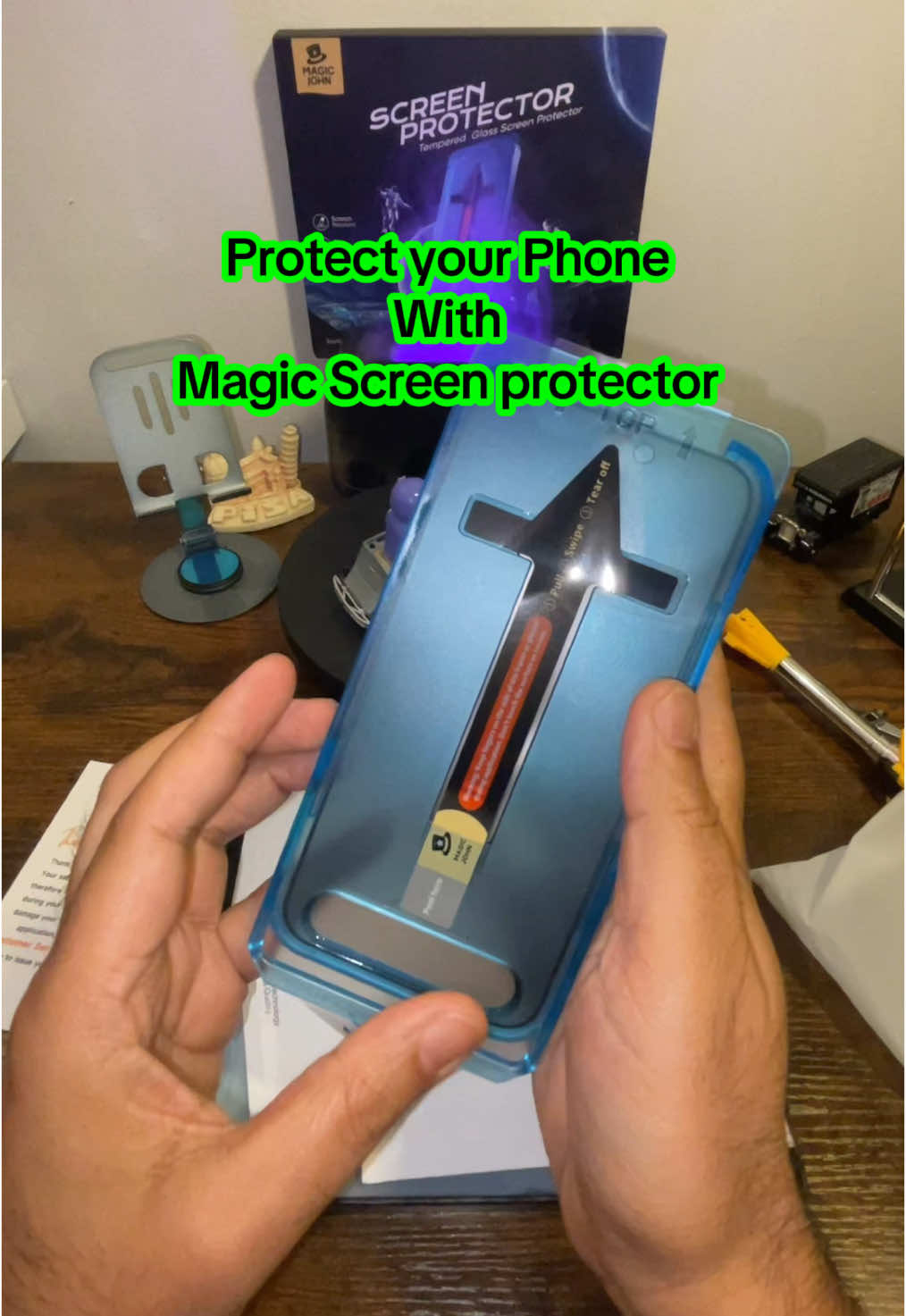 Magic John screen protector #screenprotector #magicjohn # ...
