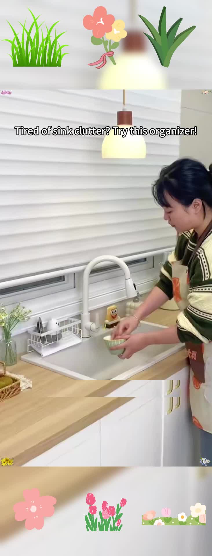 #SinkOrganization#KitchenHack#RustProofSolutions#CleanKitchenVibes#Under10Dollars丨TikTok Video ...