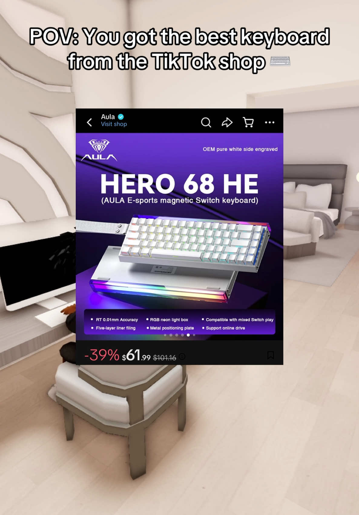 Bro this keyboard is undefeated ⌨️ #roblox #robloxfyp #berryavenue # ...