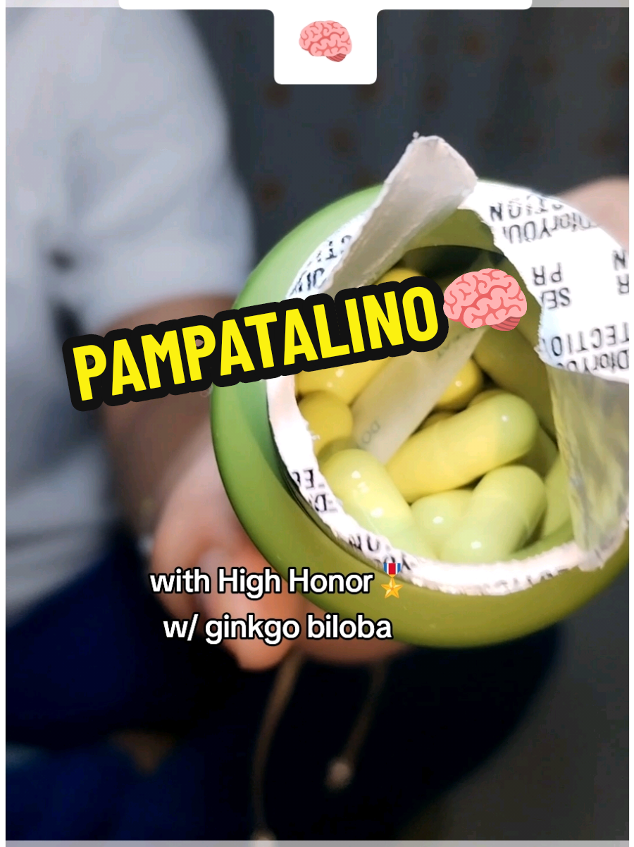 Consistent with high Honor dahil kay ginkgo biloba🧠🎖️ #ginkgobiloba # ...