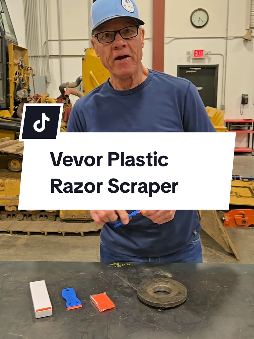 VEVOR Plastic Razor Blade Scraper, 2PCS Scraper Tool, 120PCS Plastic ...