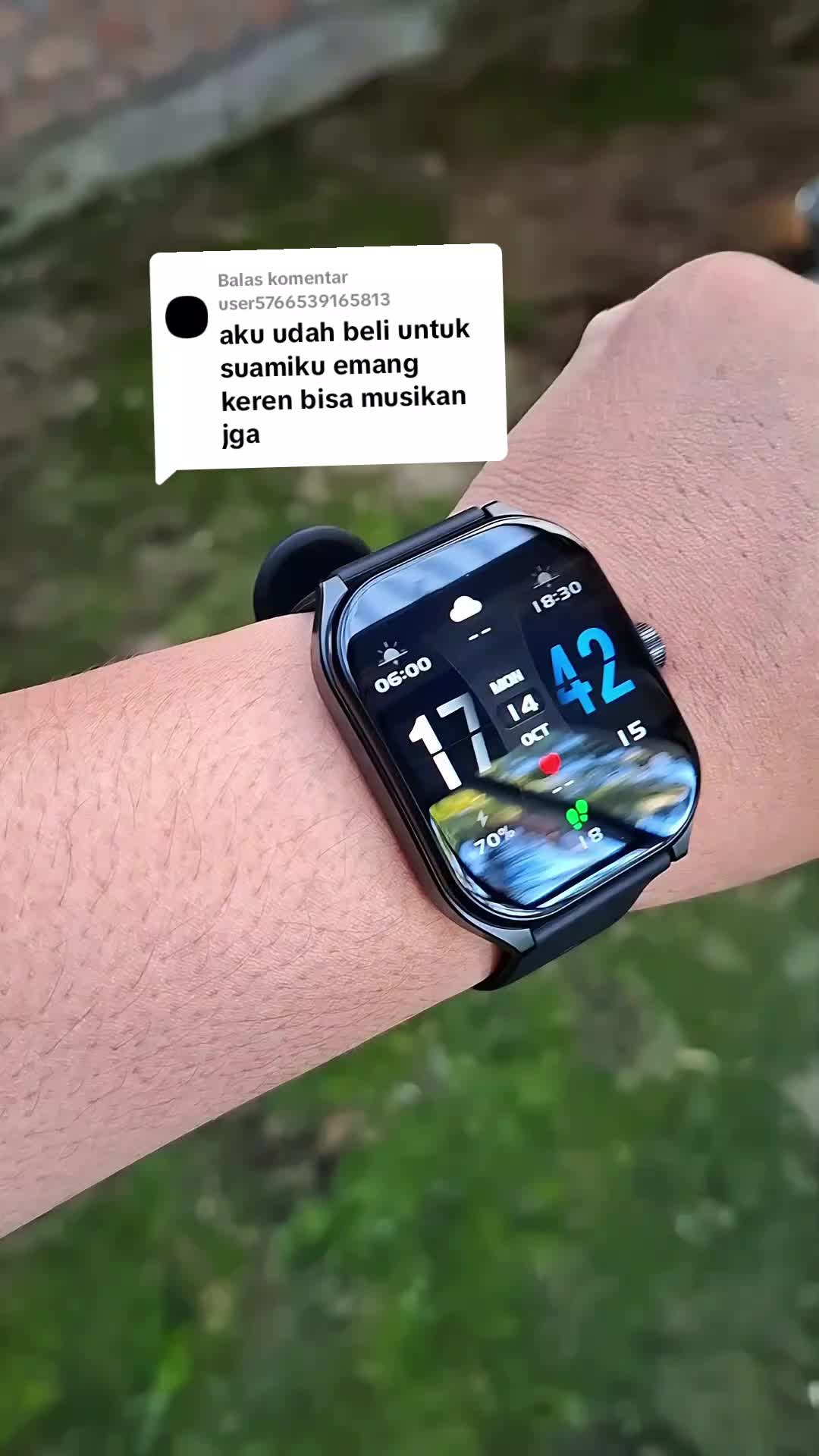 Membalas @user5766539165813 Jam Tangan Pintar Aolon Curve Memang Sekeren Itu, Selain Anti Air ...