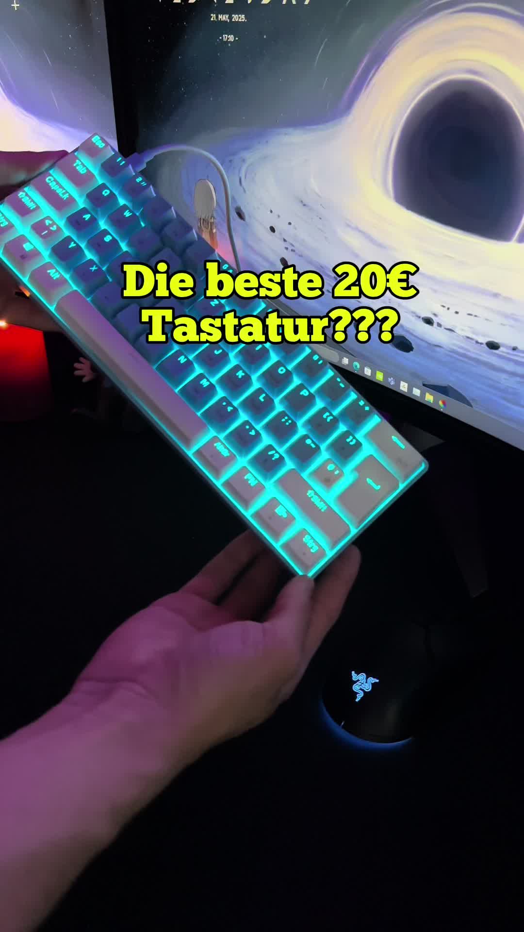 Die beste 20€ Tastatur findet ihr in meinem TikTok Showcase!#techtok # ...