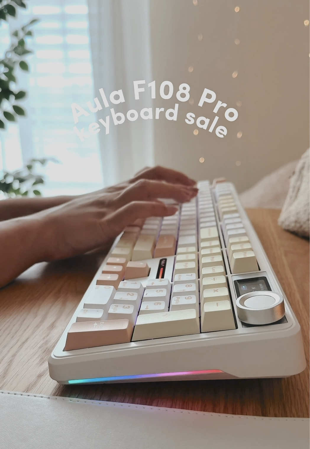 new aula f108 pro keyboard!! full sized keyboard with insert key ...