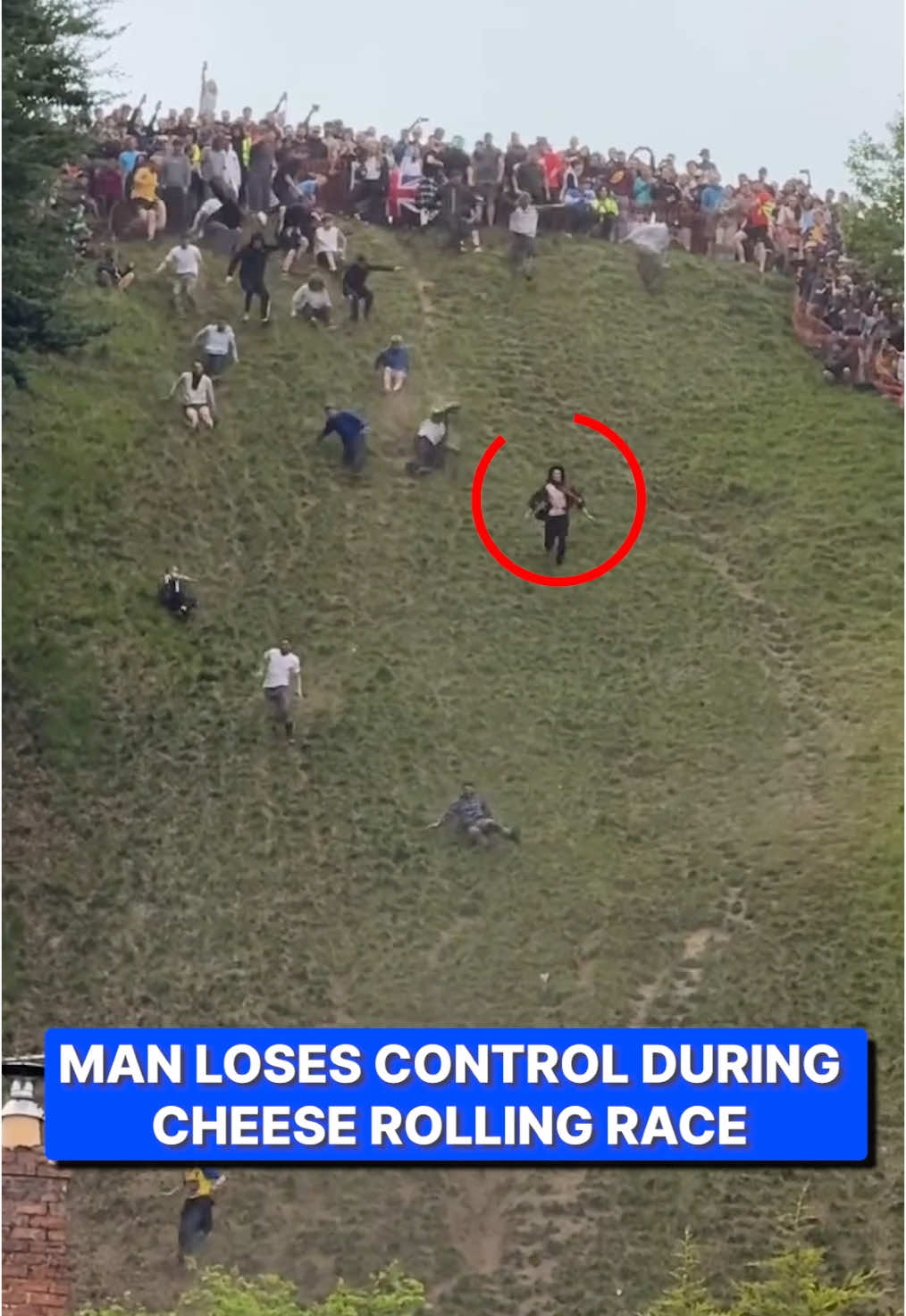 Daredevil cheese rollers descended on Gloucestershire to hurl ...