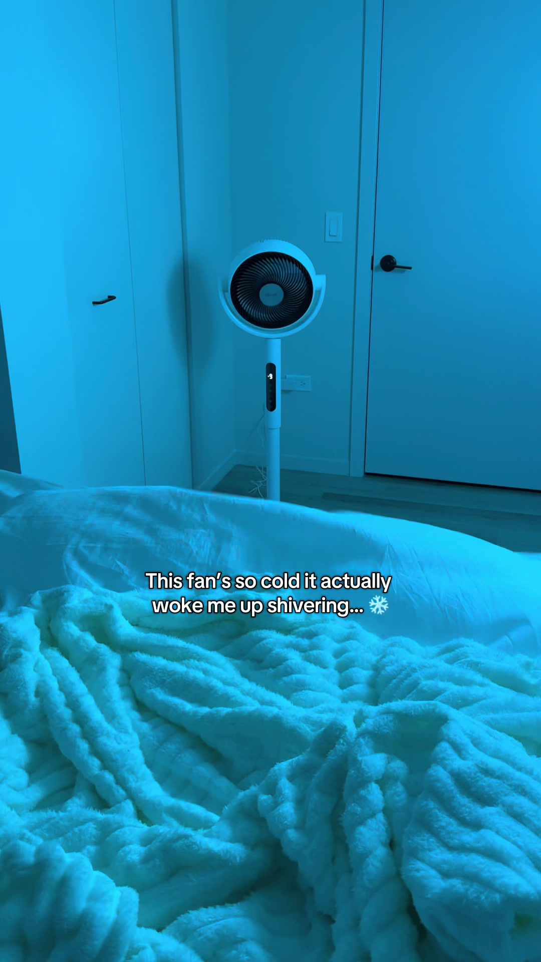 This fan feels so cold… woke up shivering 🥶 #coldfan #acfan #levoit #ac ...
