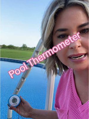 Know your pool temp without walking outside! #poolthermometer # ...