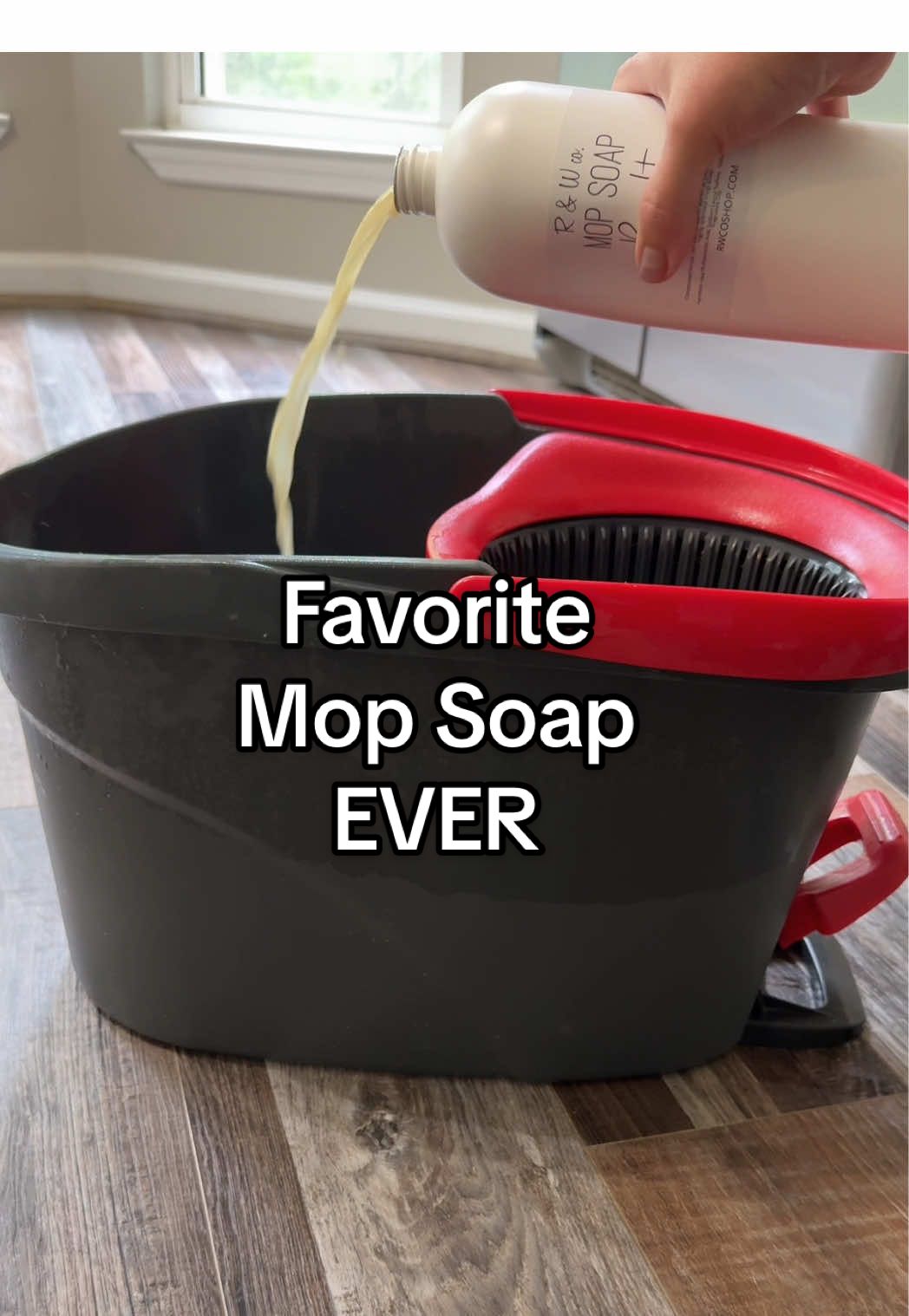 My favorite luxury mop soap floor cleaner! If you want your house to ...