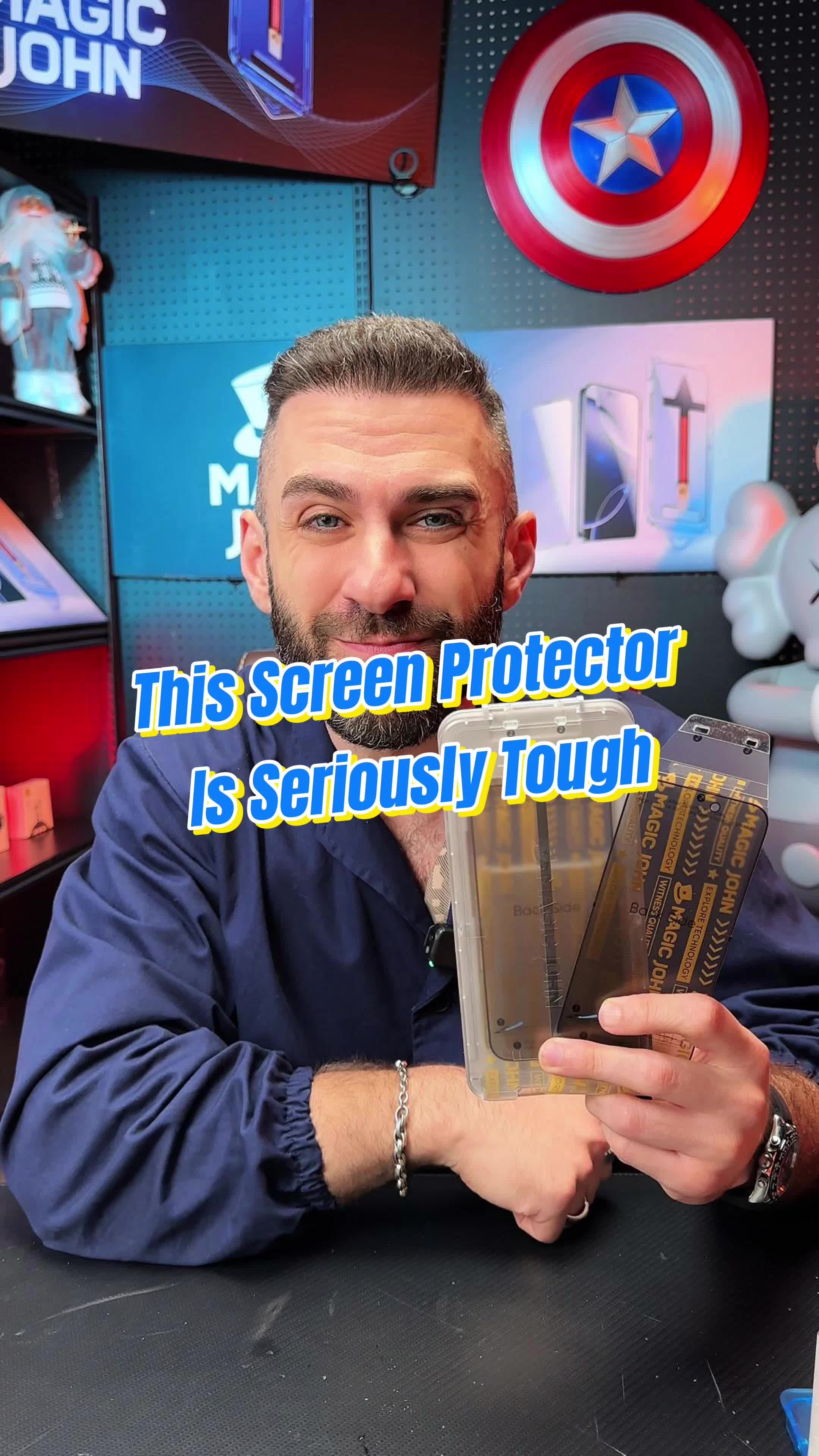 “If you don’t know how to apply a screen protector, just get the Magic ...