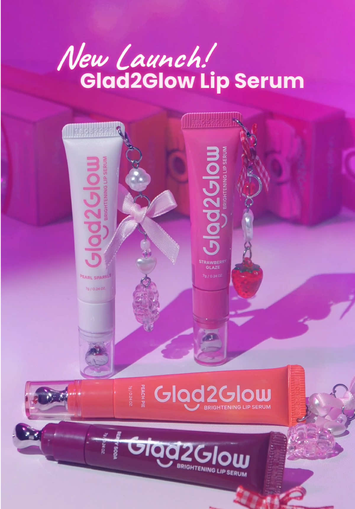 Hey GGs!! New launch unlocked 💋 Glad2Glow Lip Serum is finally here ...