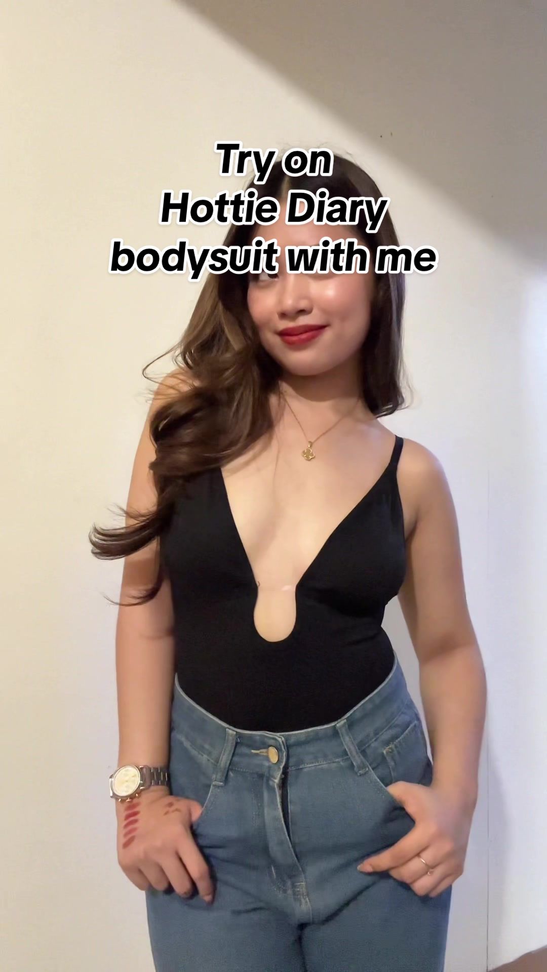 They both look so flattering! 🥹 #bodysuit #hottiediaryph #tryon #fashiontok 丨TikTok Video ...