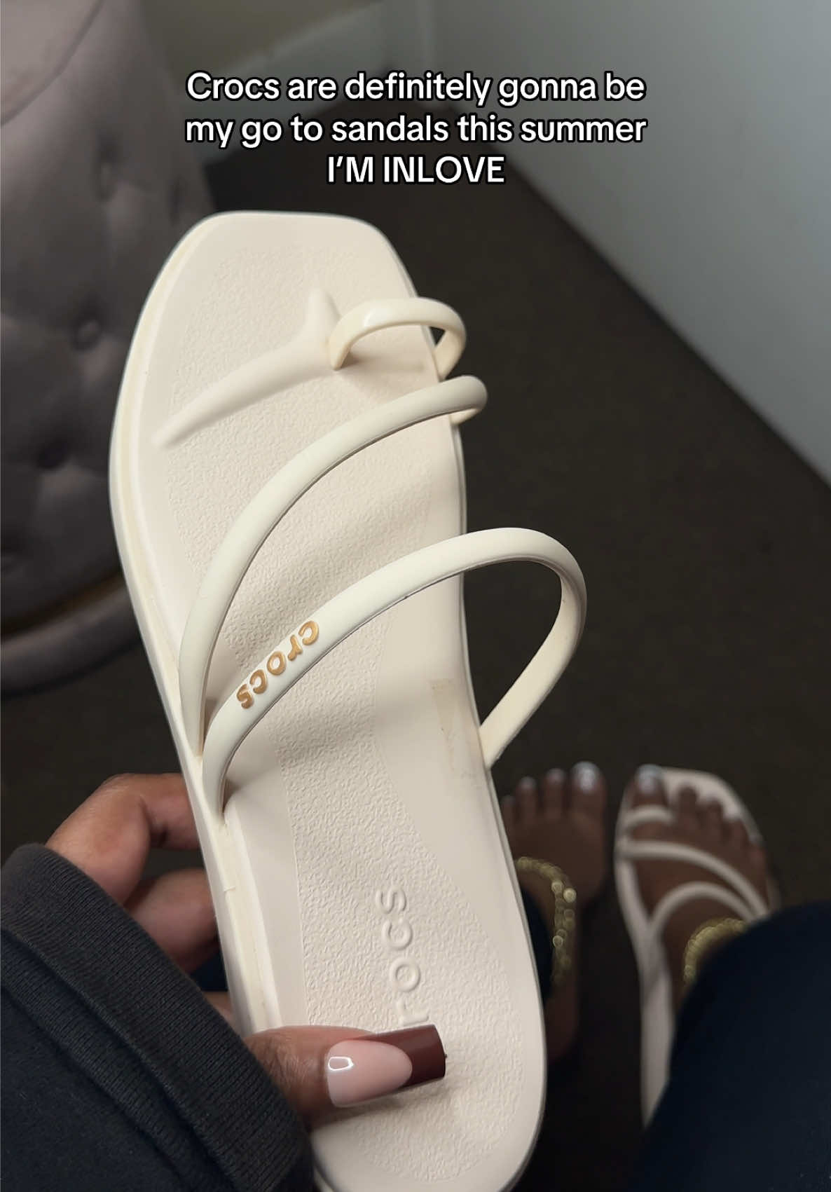 These are so comfortable & cute I need another pair 😩 @Crocs #crocs # ...