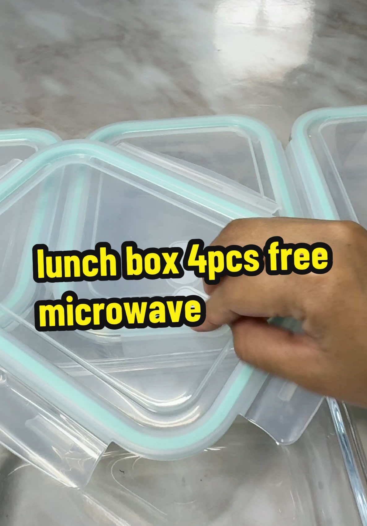 finally beli juga lunch box kaca ni #lunchbox #bekasmakanan # ...